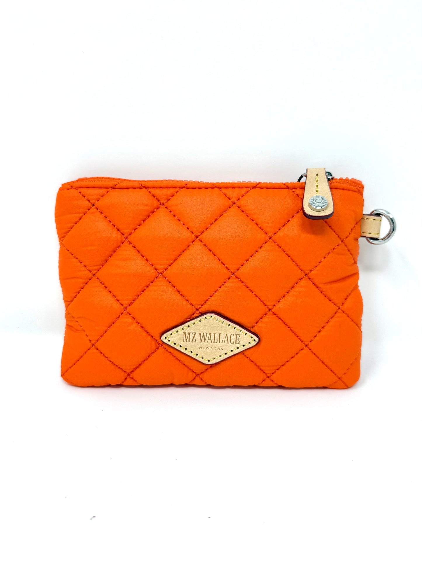 Stadium Pouch Tangerine - MZ Wallace