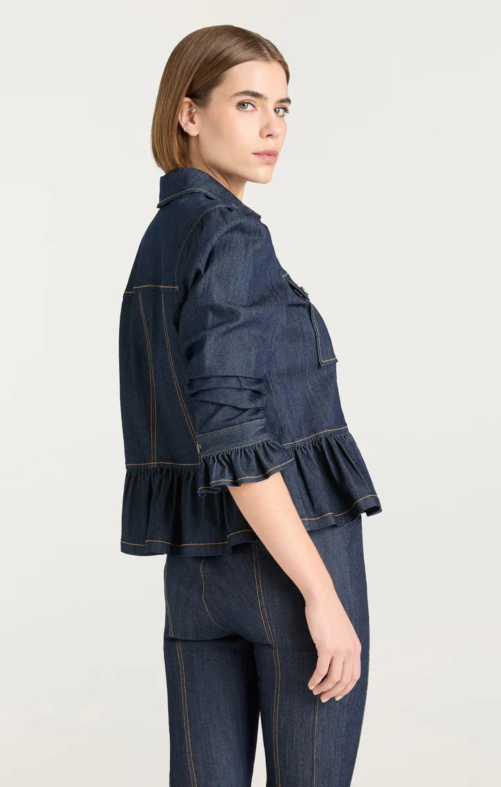 Delanie Jacket Indigo - Cinq à Sept